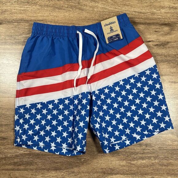 chubbies | Swim | Chubbies Mens Small Lined Classic Swim Trunks Pump Up ...